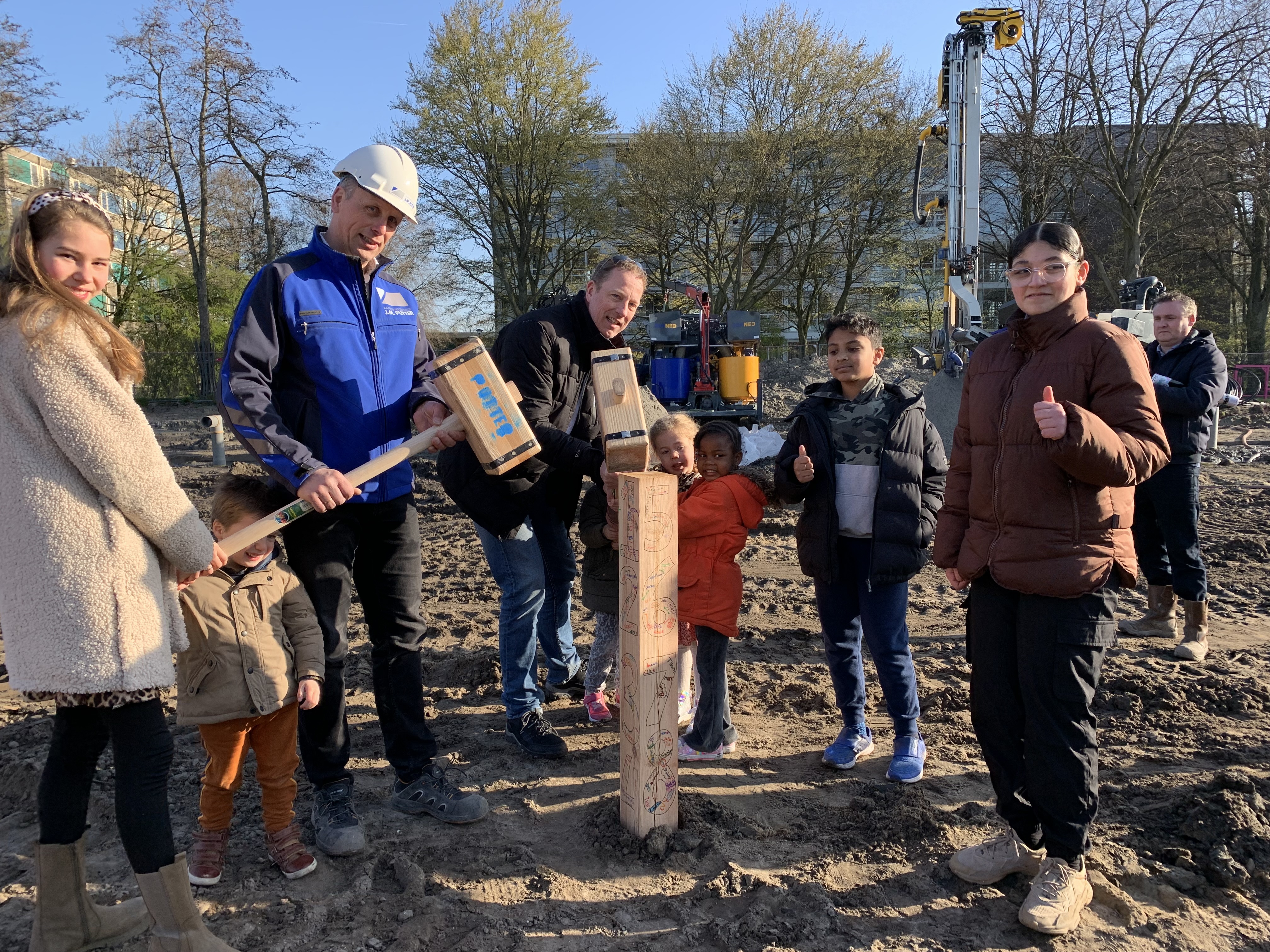Bouw scholencomplex Landtong feestelijk van start - mijn Amstelveen