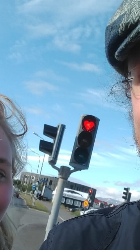 Het rode hartjes stoplicht in Amstelveen - mijn Amstelveen